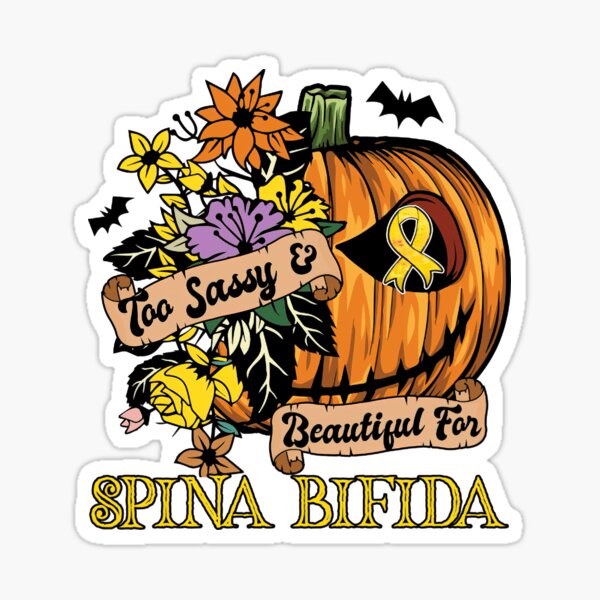 "Spina Bifida Survivor Spina Bifida Awareness" Sticker for Sale by ...