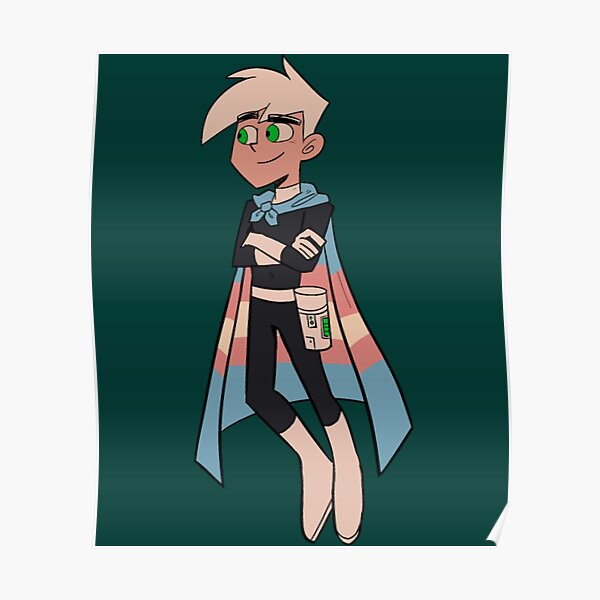 "Danny Phantom " Poster for Sale by PoppyBurns88 | Redbubble