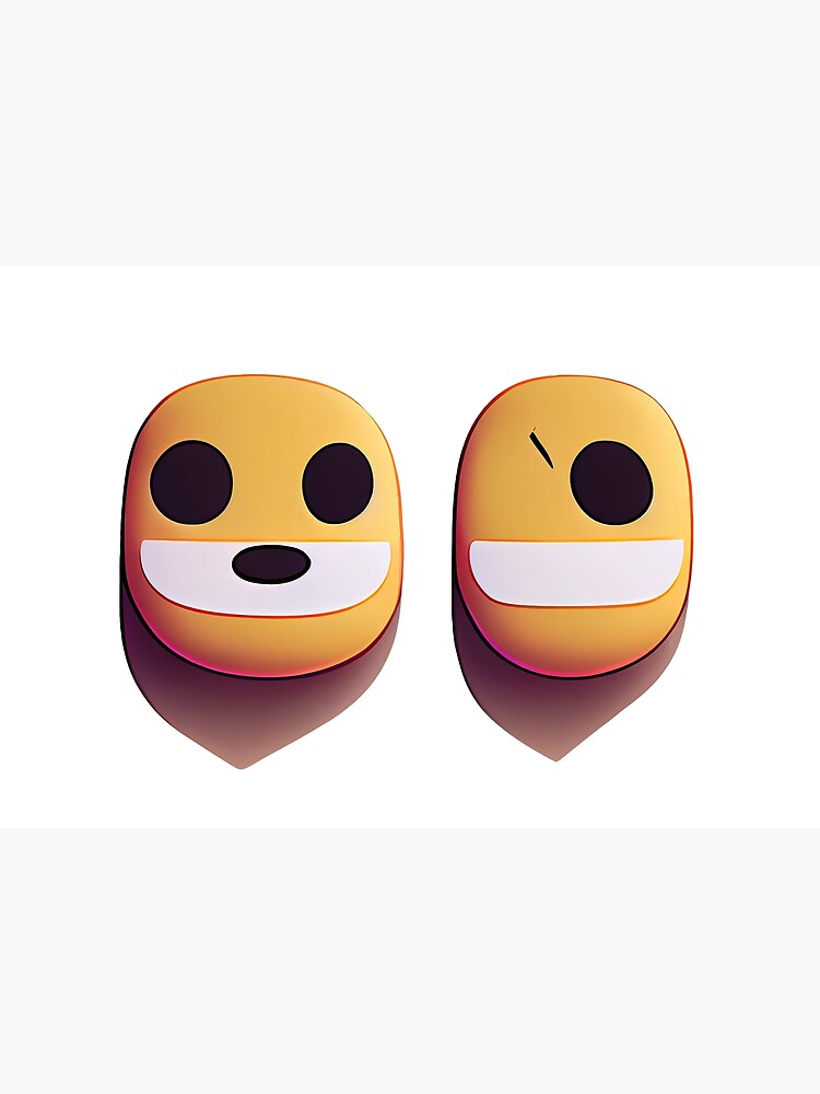 "Imaginary emoji emoticon - Created by Artificial Intelligence" Poster ...