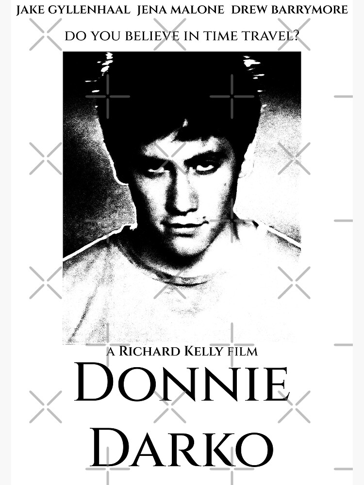 "Donnie Darko Film - Black And White" Poster for Sale by teenfaint | Redbubble