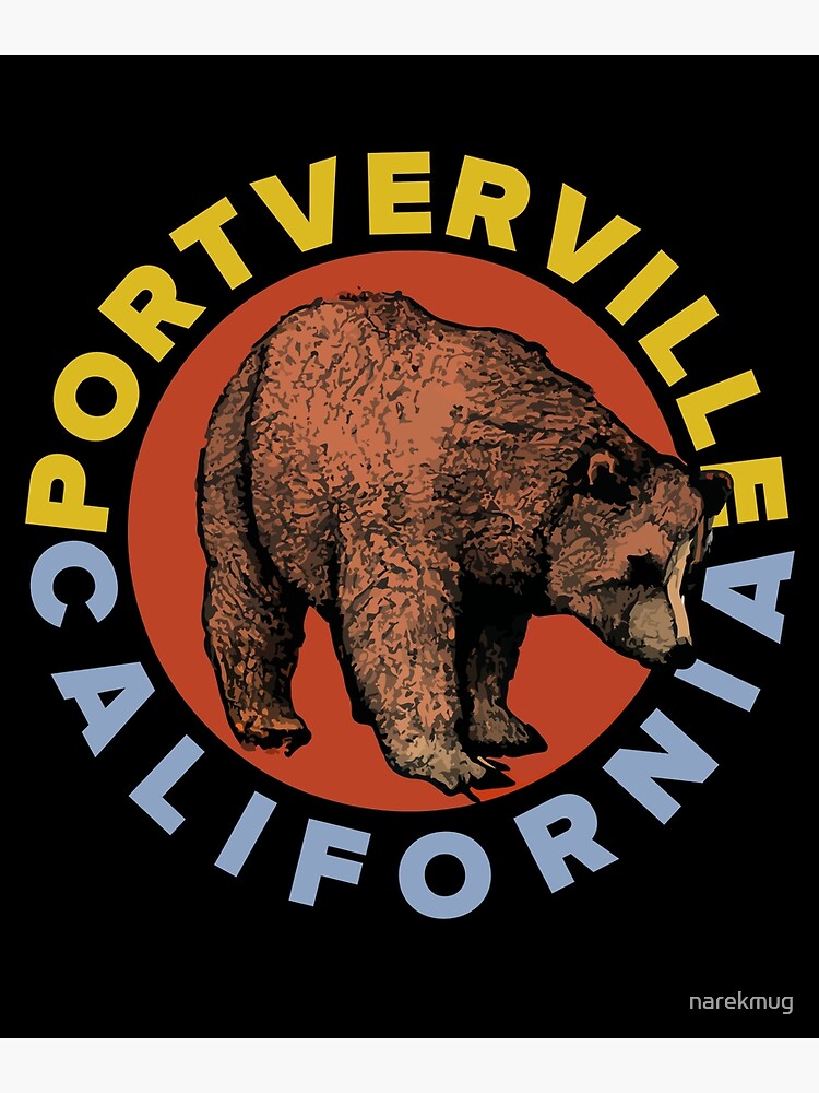 "Porterville California City of Porterville" Poster for Sale by ...