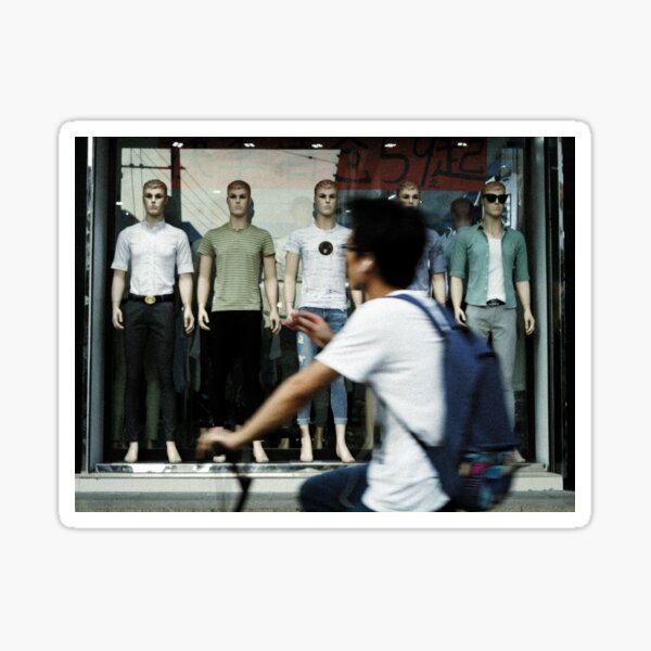 "Five Guys in Shanghai" Sticker for Sale by myfavouritelee | Redbubble