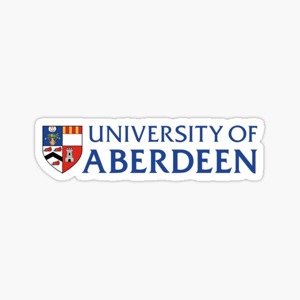 "University of Aberdeen" Sticker for Sale by Darazshop | Redbubble