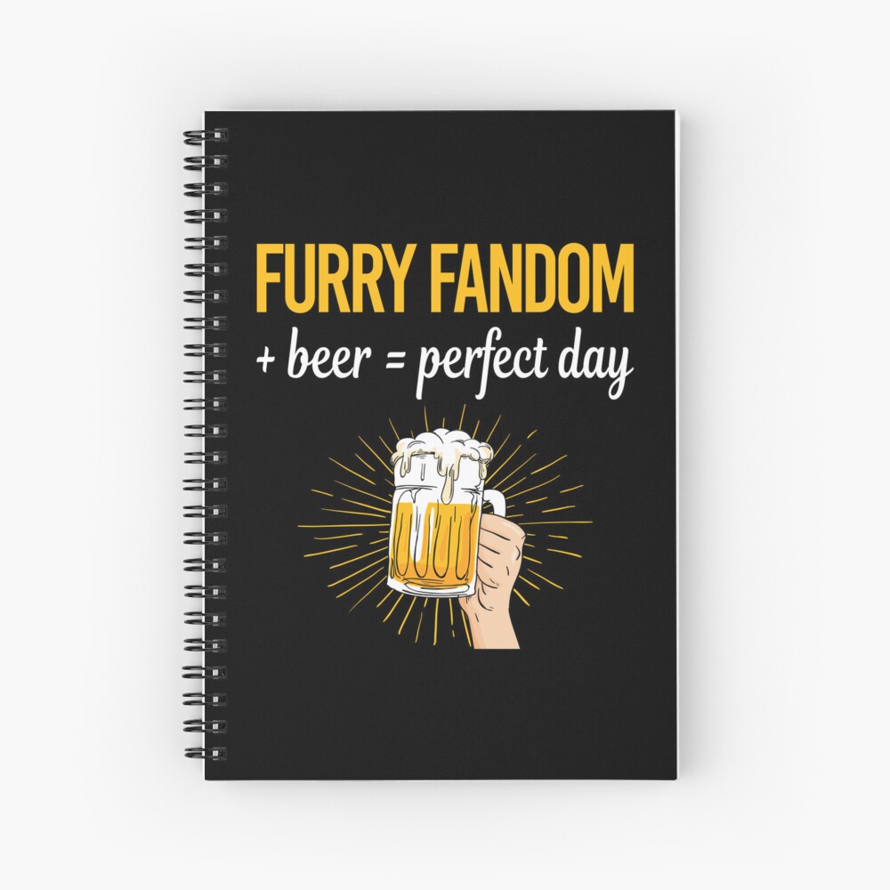 "Beer Perfect Day Furry Fandom Furrie Fursona Fursuit Anthropomorphic ...