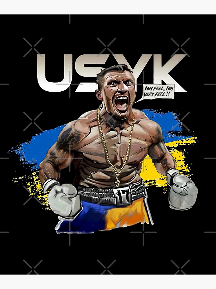 "Usyk a Usyk a Usyk" Poster for Sale by Goboto | Redbubble