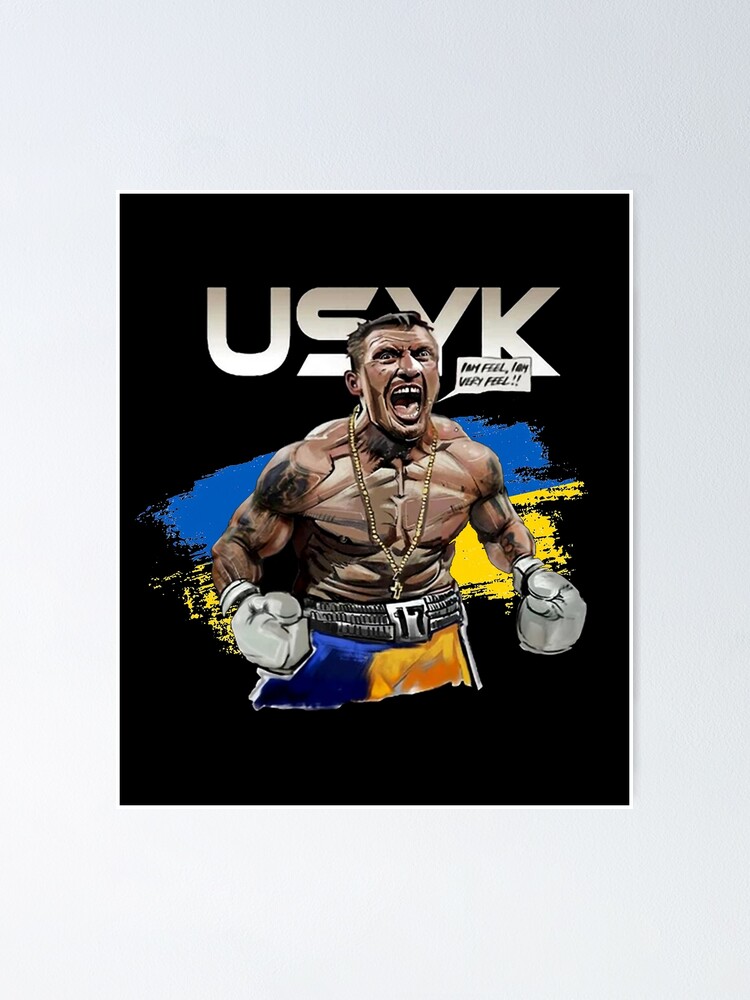 "Usyk a Usyk a Usyk" Poster for Sale by Goboto | Redbubble