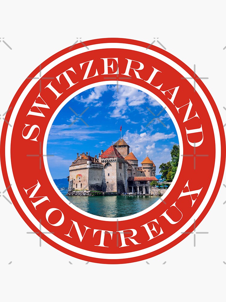"Switzerland Montreux Medieval Castle - Passport Stamps Collection ...