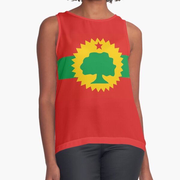 Flag Of The Oromo People Oromoo Sleeveless Top By Tonbbo Redbubble