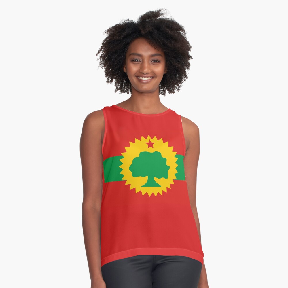 Flag Of The Oromo People Oromoo Sleeveless Top By Tonbbo Redbubble