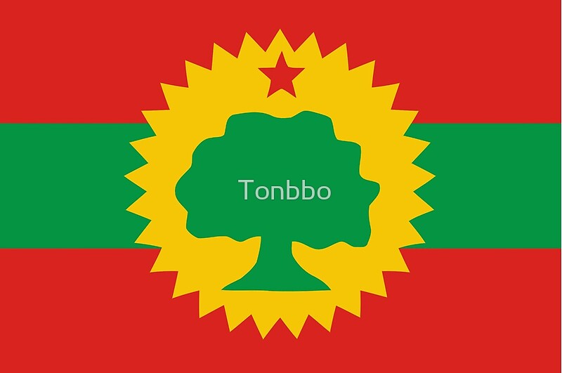 Flag Of The Oromo People Oromoo By Tonbbo Redbubble