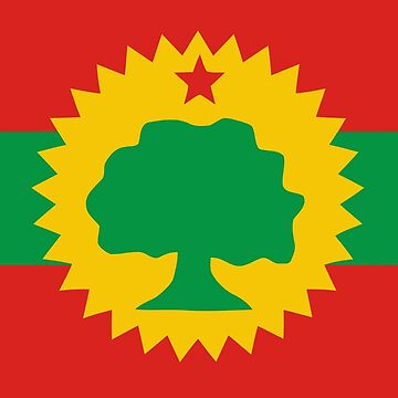 "Flag of the Oromo People (Oromoo)" Sticker for Sale by Tonbbo | Redbubble