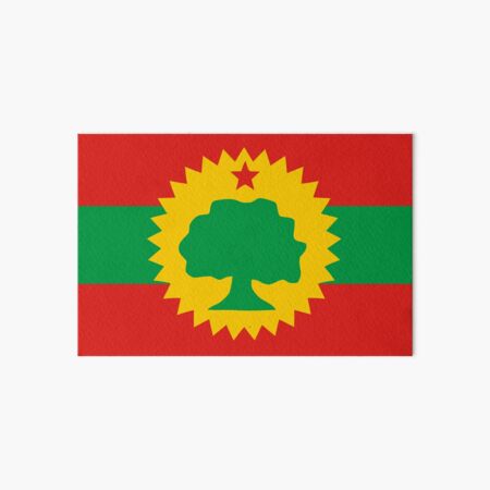 "Flag of the Oromo People (Oromoo)" Art Board Print for Sale by Tonbbo ...