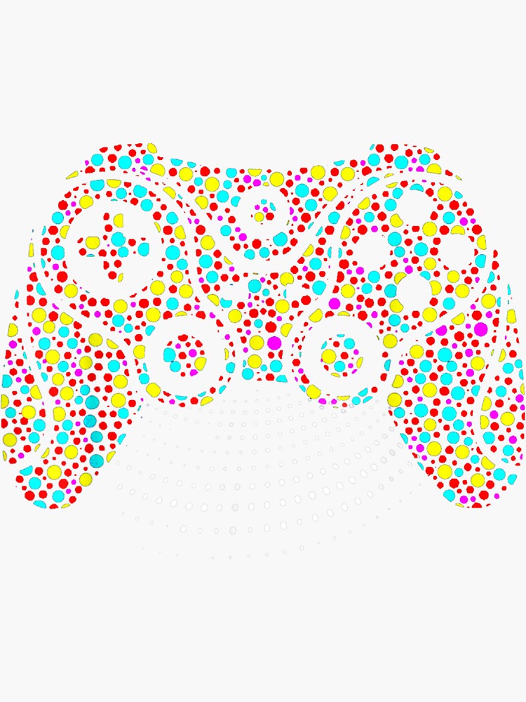 "Dot Day Video Gamer Controller International Dot Day" Sticker for Sale ...
