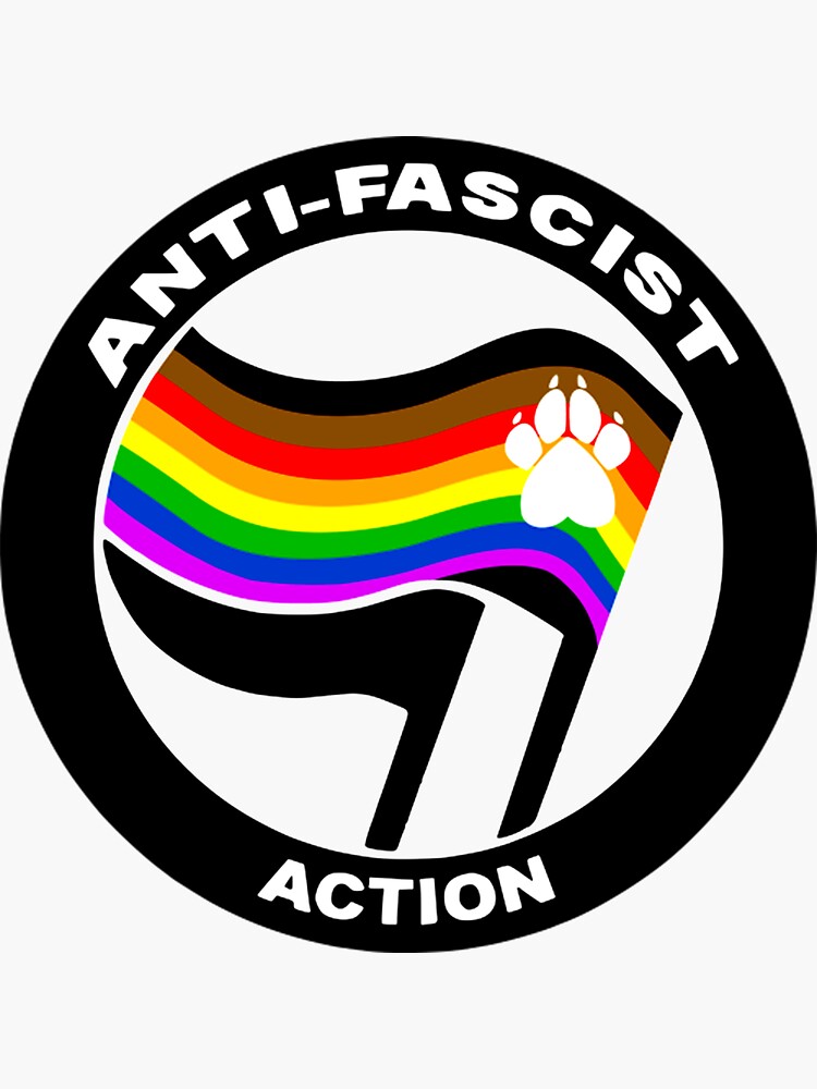 "anti furry flag LGBT" Sticker for Sale by KlausBachmann | Redbubble