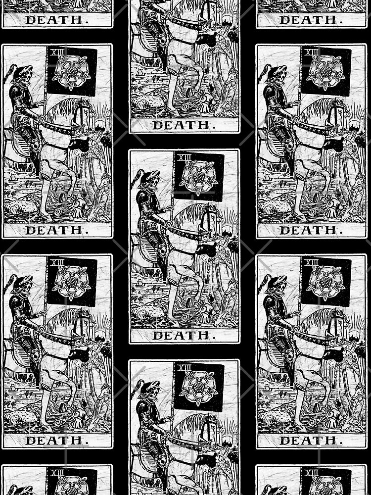 "Death Tarot Card - Major Arcana - fortune telling - occult" Drawstring ...