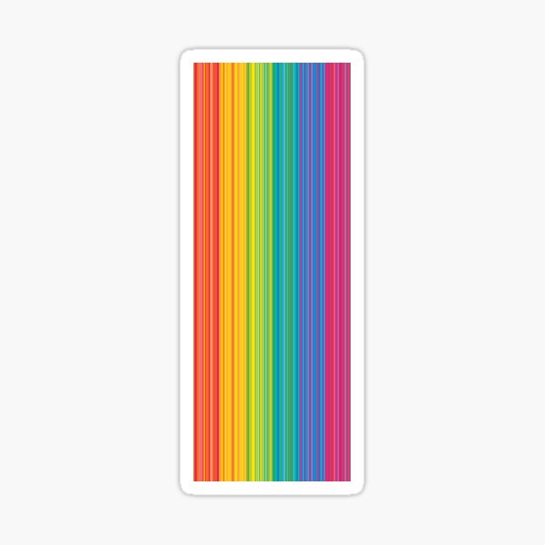 "Rainbow Gradation" Sticker for Sale by jennyzhang | Redbubble