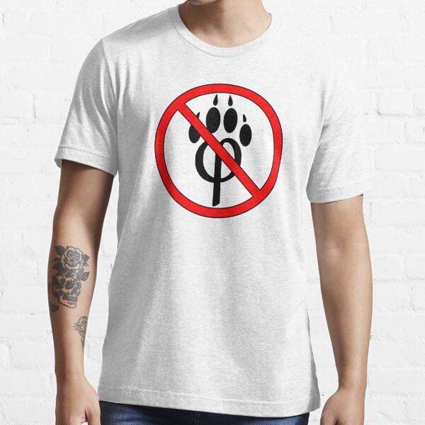 "anti furry classic art" T-shirt for Sale by KlausBachmann | Redbubble ...