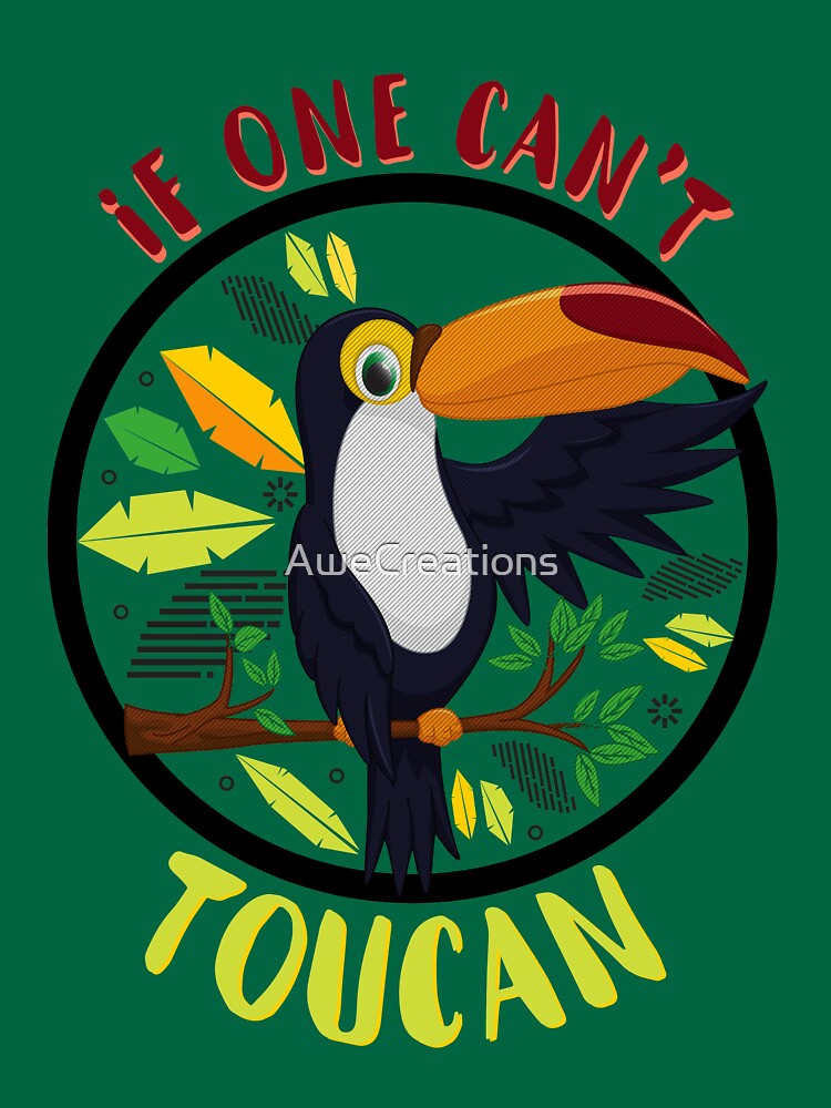 "TEAMWORK TOUCAN" T-shirt for Sale by AweCreations | Redbubble | toucan ...