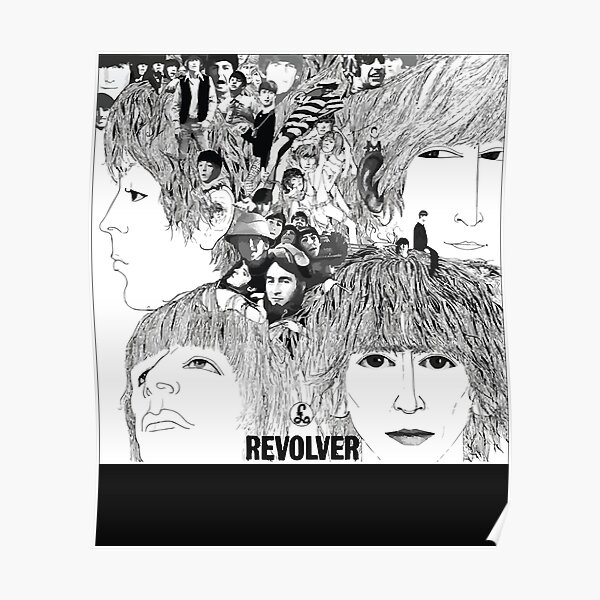 "Revolver Album Cover Essential" Poster for Sale by BradleyGaines ...