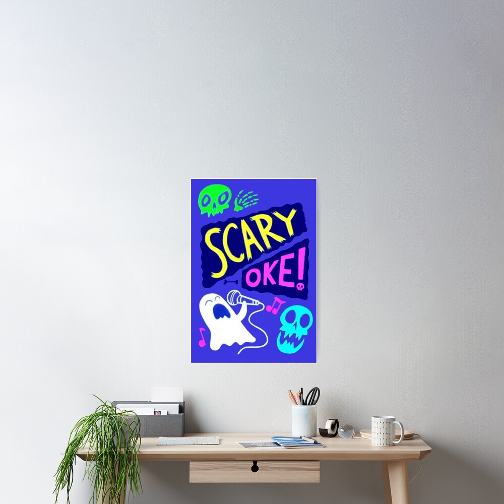 "Gravity Falls Scary-Oke Poster" Poster by The-Sqoou | Redbubble