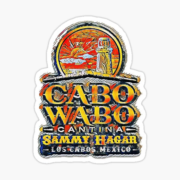 "Cabo Wabo Cantina Tequila Essential " Sticker for Sale by ...