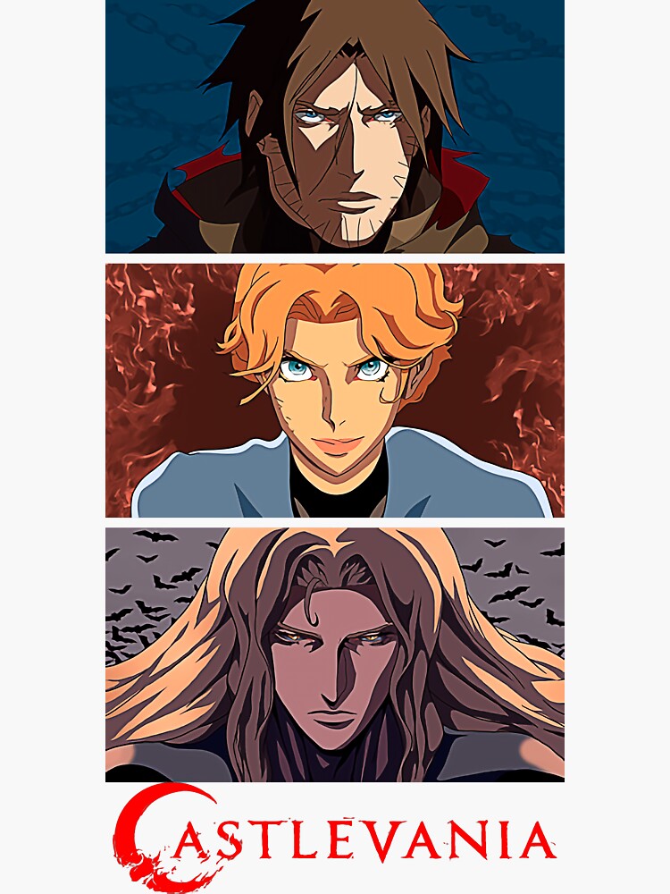"Castlevania" Sticker for Sale by glennaoodard | Redbubble