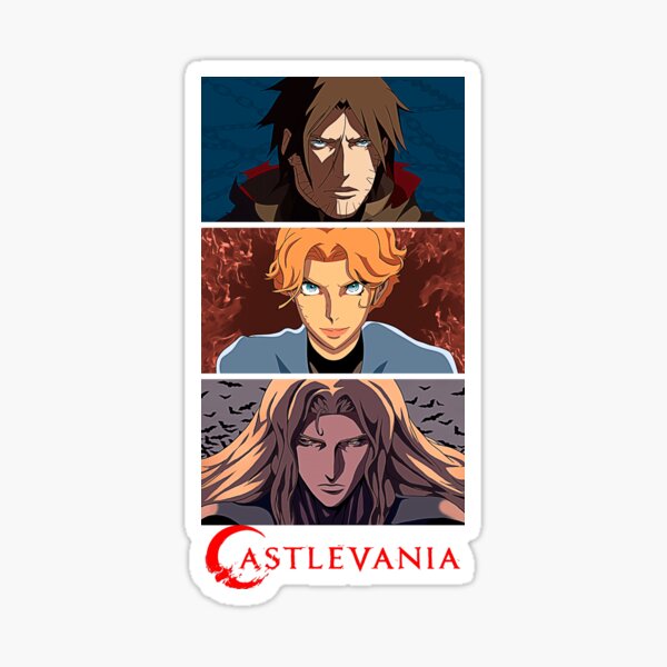 "Castlevania" Sticker for Sale by glennaoodard | Redbubble