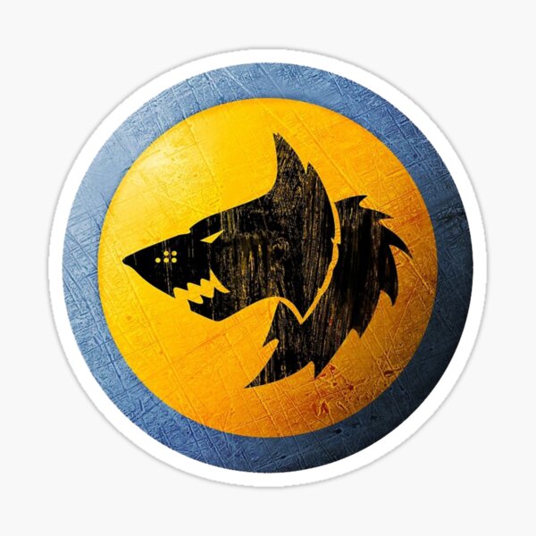 "Space Wolves Symbol" Sticker for Sale by guraicoli | Redbubble