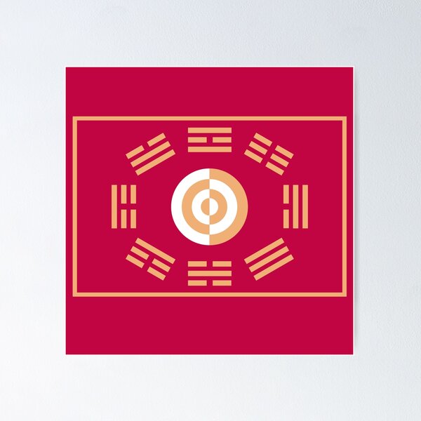 "Flag of the king of Joseon" Poster for Sale by Frogpen | Redbubble