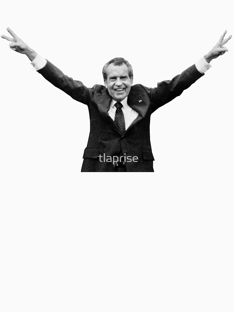"Nixon Helicopter Peace Sign" Essential T-Shirt for Sale by tlaprise ...