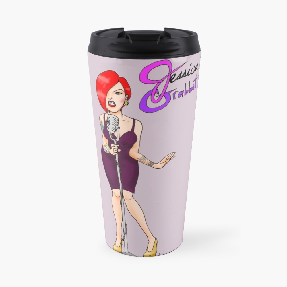Jessica Grabbit Travel Coffee Mug For Sale By Danpaul Redbubble