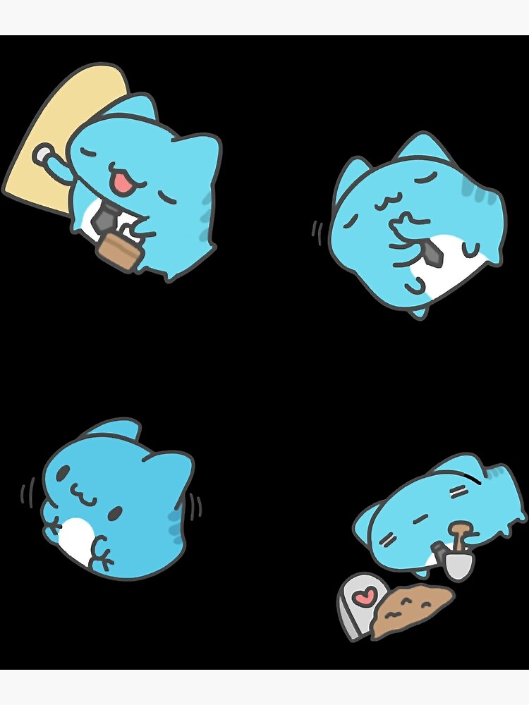 "bugcat capoo " Poster for Sale by GheeBeansCrafty | Redbubble