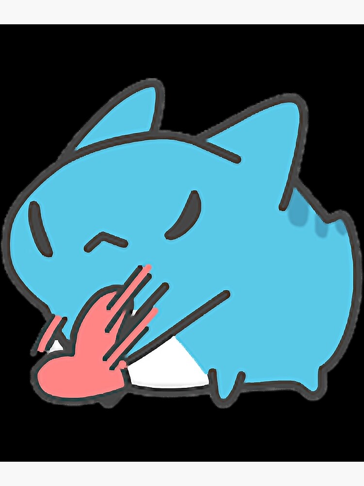 Póster for Sale con la obra «Bugcat Capoo - Enojado Bugcat Capoo» de GheeBeansCrafty | Redbubble