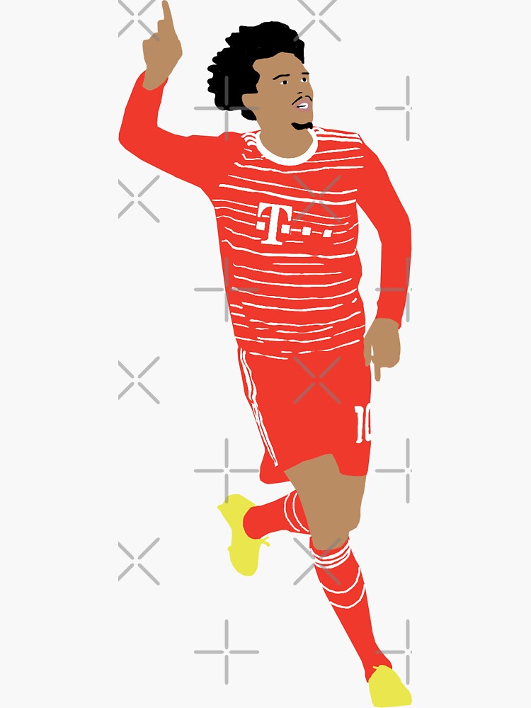"Leroy Sane" Sticker by Rhys40 | Redbubble