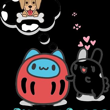 "bugcat capoo and the bunny" Sticker for Sale by GheeBeansCrafty ...