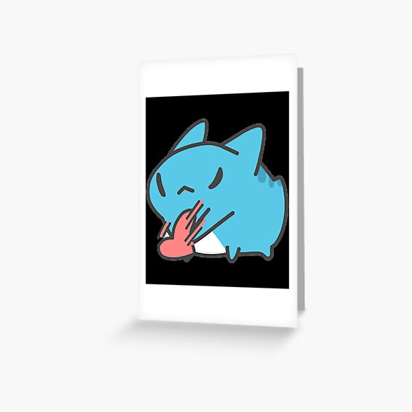 "Bugcat Capoo - Angry Bugcat Capoo" Greeting Card for Sale by GheeBeansCrafty | Redbubble
