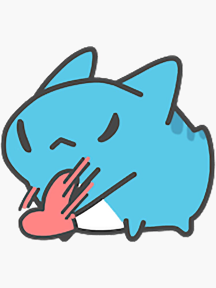 "Bugcat Capoo - Angry Bugcat Capoo" Sticker for Sale by GheeBeansCrafty | Redbubble