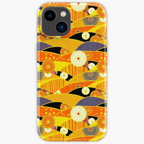 "Chiyogami Tangerine & Blueberry [iPhone / iPod Case and Print]" iPhone ...