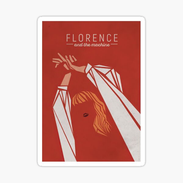 "Florence And The Machine" Sticker for Sale by SHIRLEYLEE21 | Redbubble
