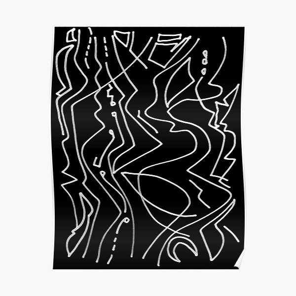 "Black Ink TB 941 REVERSI" Poster for Sale by TonyBroadbent | Redbubble