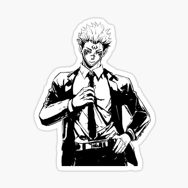 "Lover Gifts Jujutsu Japanese Kaisen Manga Gifts Best Men" Sticker for ...