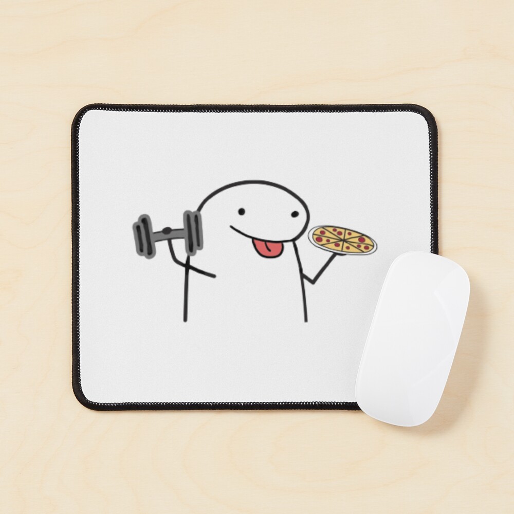 "Flork -gym and pizza lover" Poster for Sale by nadeesha55 | Redbubble