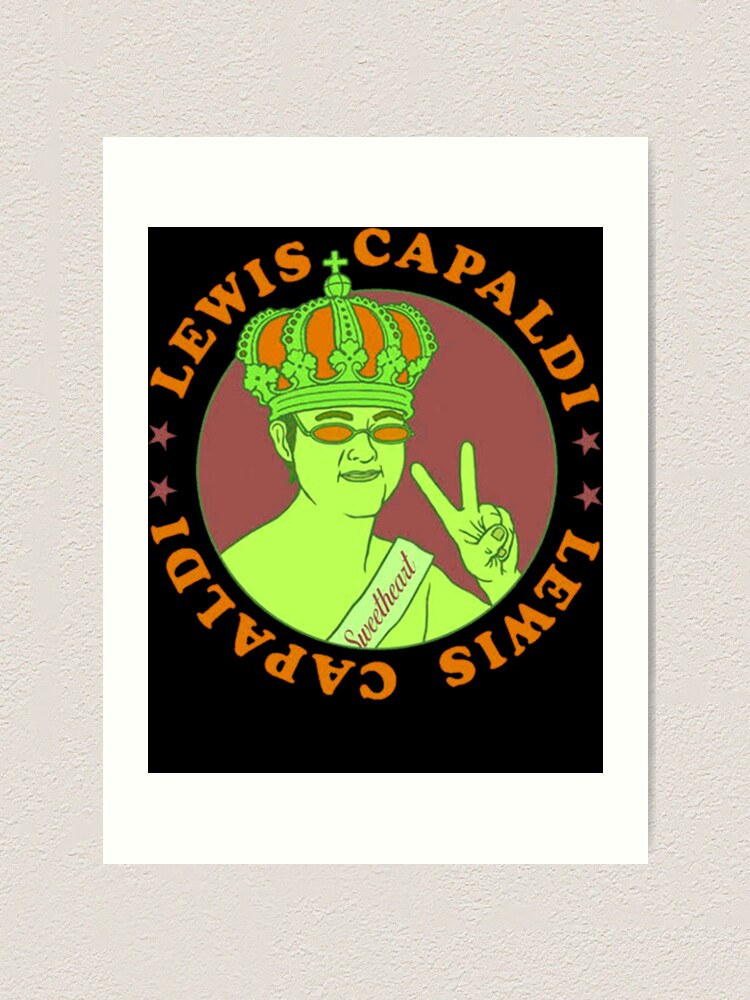 "Lewis Capaldi band logo" Art Print for Sale by LUCIAARION | Redbubble