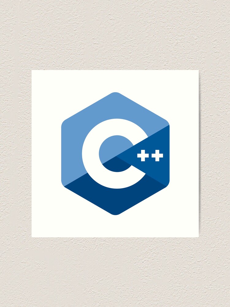 "C++ logo" Art Print by hipstuff | Redbubble