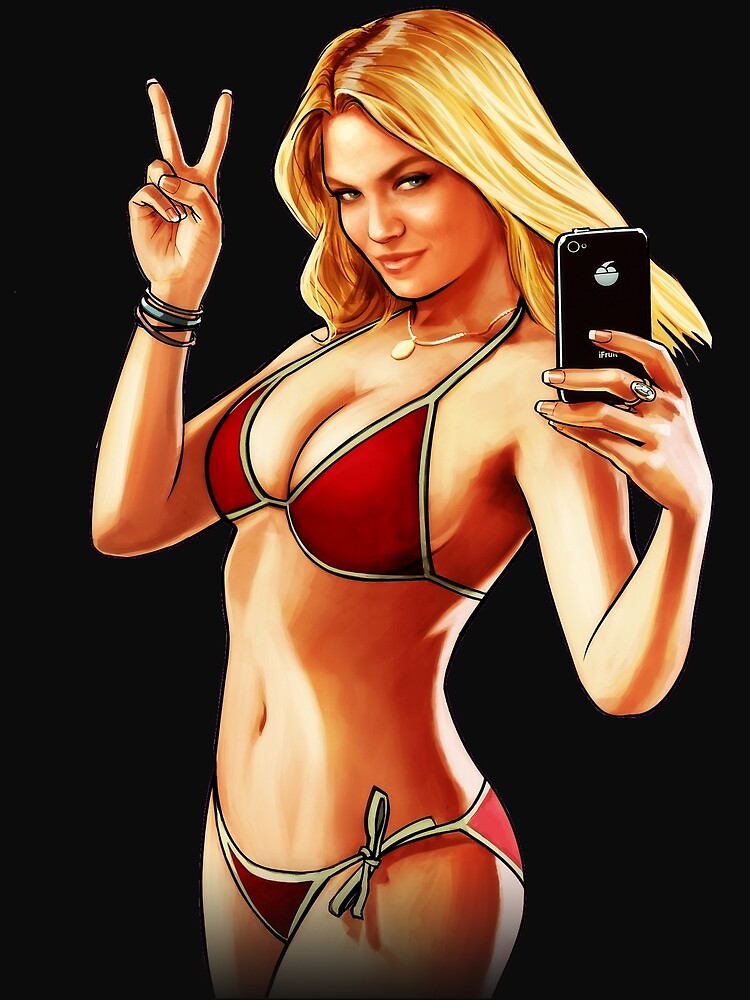 "GTA V Pin up Bikini Girls" Art Print for Sale by NEOFO | Redbubble