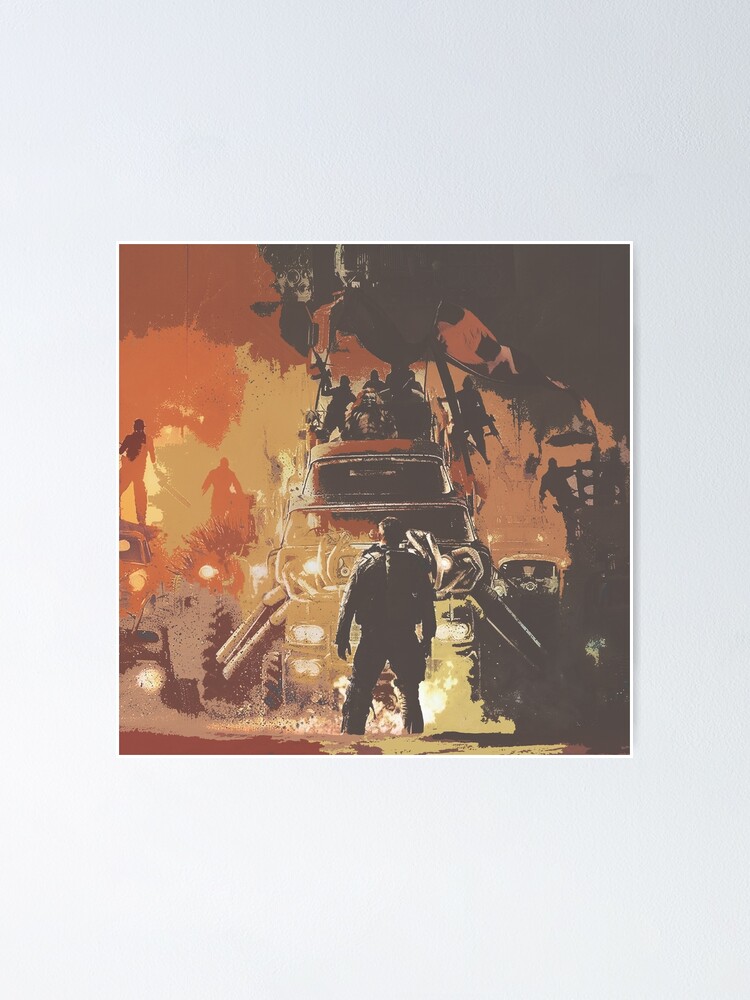 "Mad Max Rockatansky 3" Poster for Sale by kpalamara | Redbubble