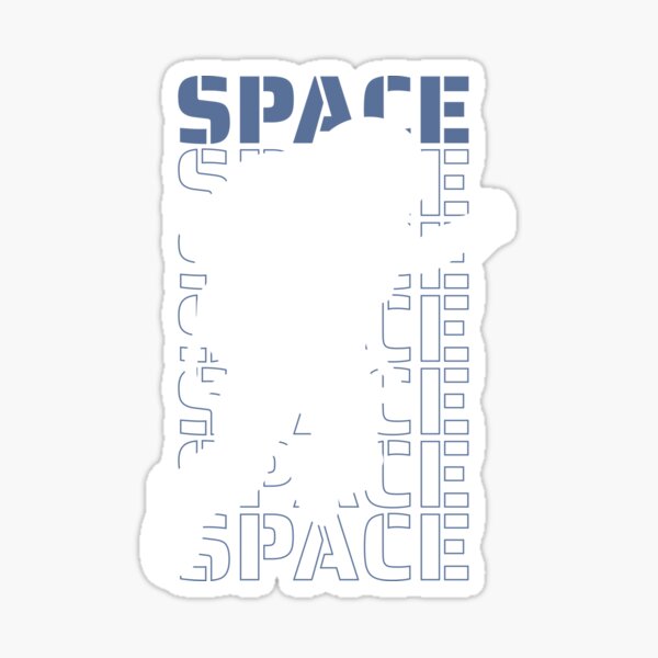 "Space" Sticker for Sale by AlexandarBelic | Redbubble