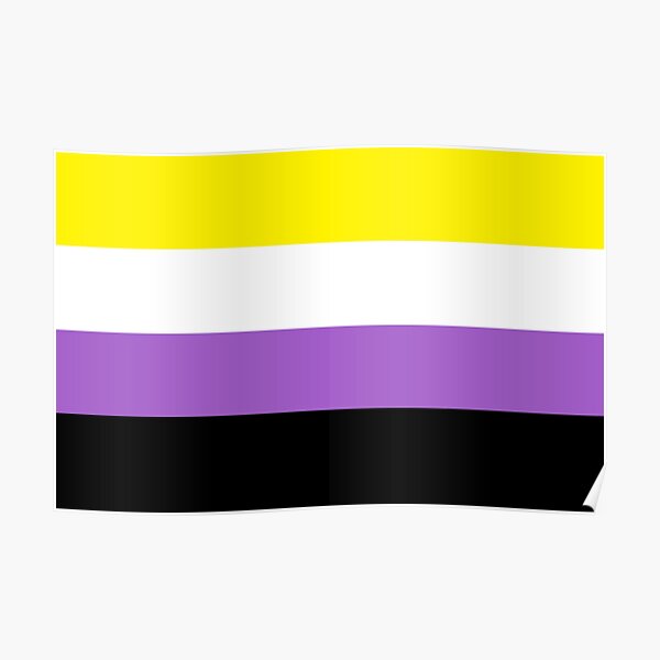 Non Binary Flag Posters | Redbubble