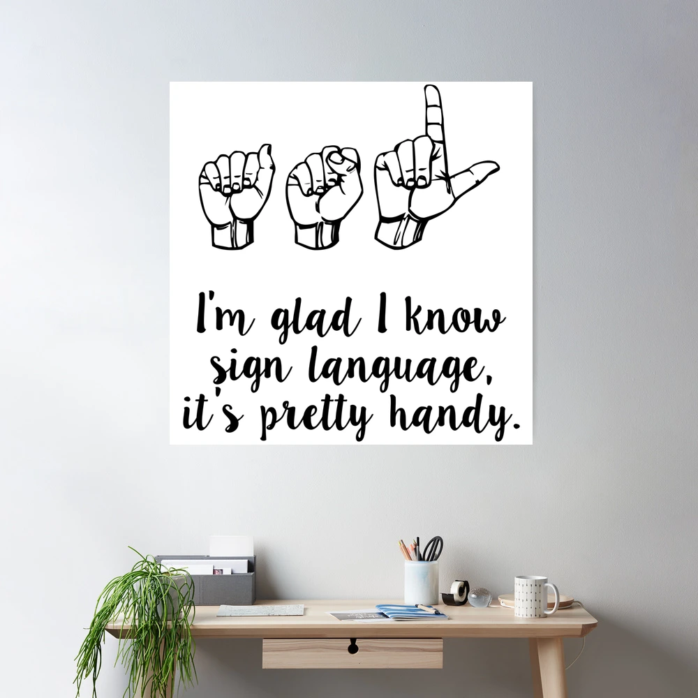 Glad Sign Language