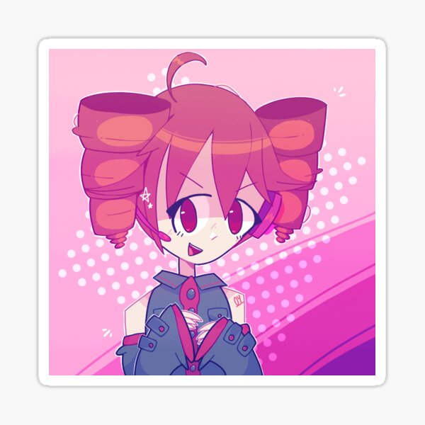 "just Kasane Teto!" Sticker for Sale by mxxnighty | Redbubble